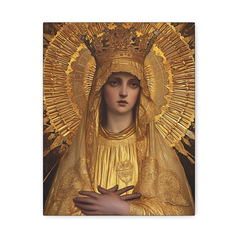 Golden Mary - Radiant Tribute to Our Lady of the Gate of Dawn - Gallery ...