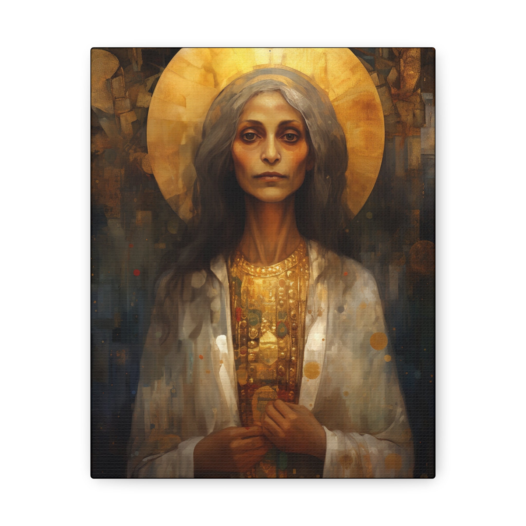 Saint Mary of Egypt Gallery Wrapped Canvas Sanctified Souls Print ...