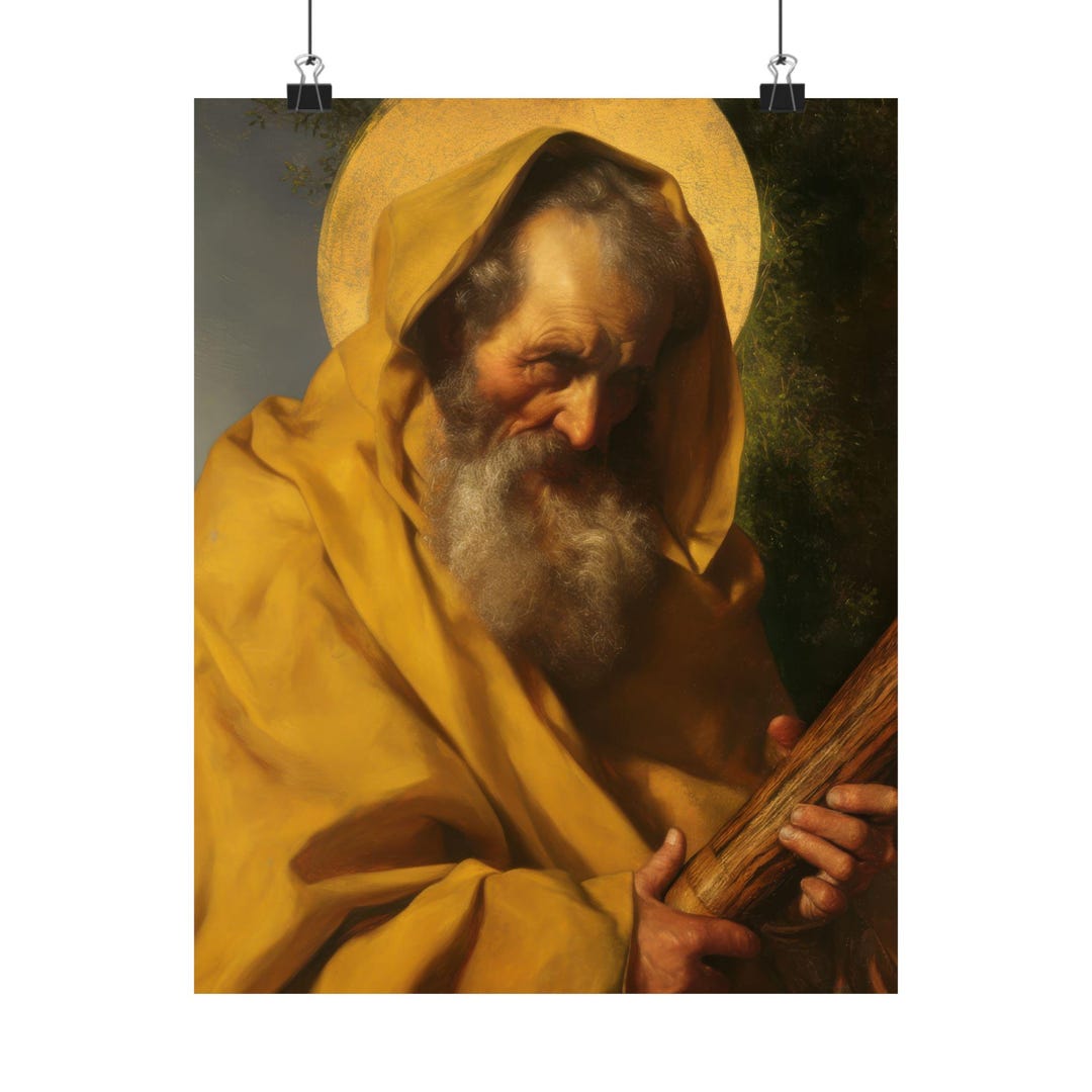 Saint James the Lesser - Apostle - Sanctified Souls Print - Multiple ...