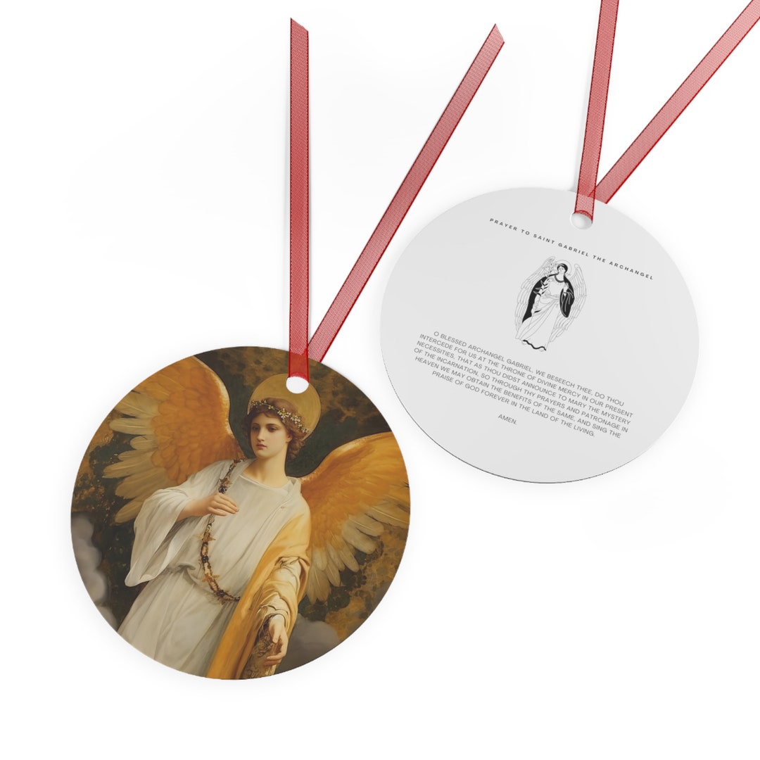 Saint Gabriel the Archangel Ornament Religious Holiday Christmas ...