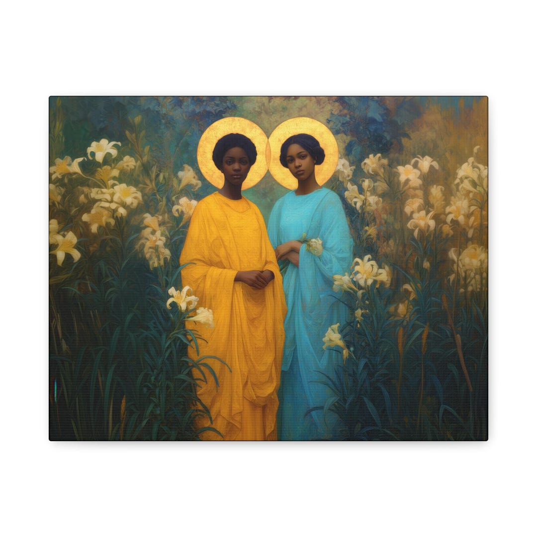 Saint Perpetua and Saint Felicity - Museum Wrapped Canvas - Sanctified ...
