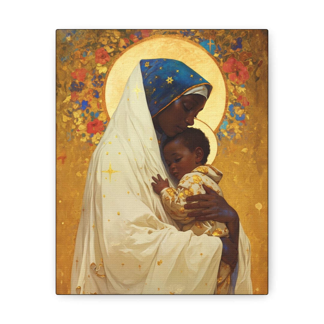 Queen of Peace and Love- Our Lady of Kibeho's Message - Gallery Wrapped ...