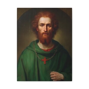 Saint Alexius of Rome - Gallery Wrapped Canvas - Sanctified Souls Print ...