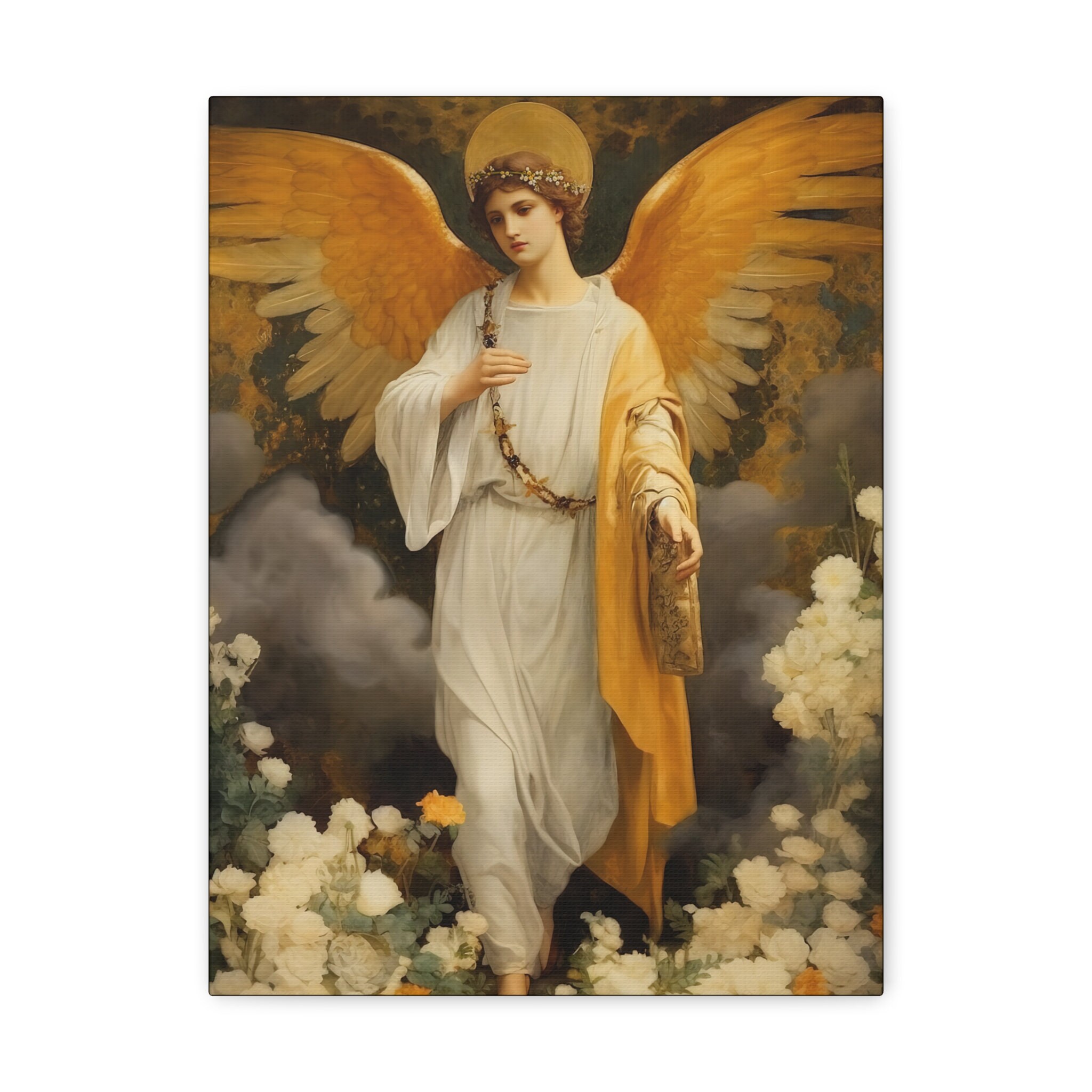 Saint Gabriel the Archangel Gallery Wrapped Canvas Sanctified Souls ...