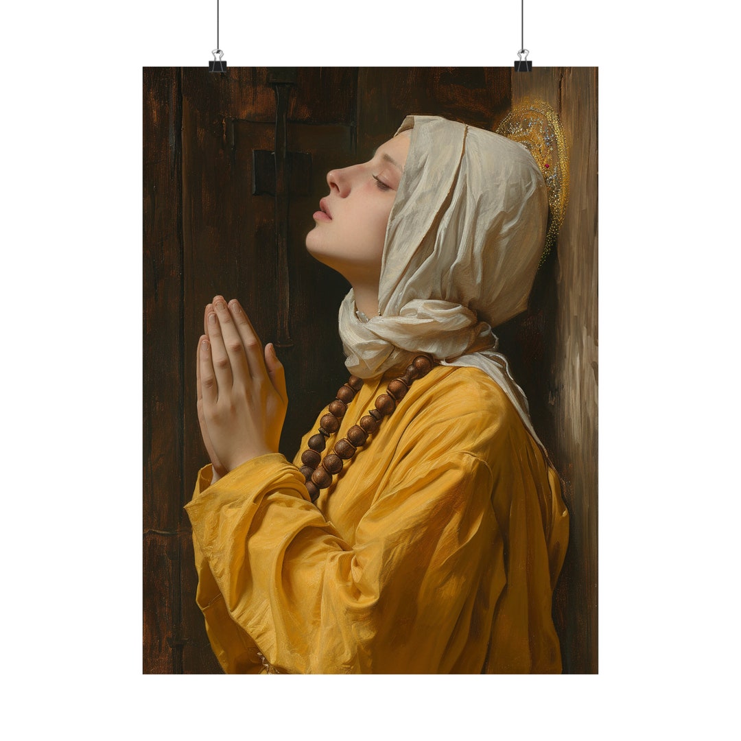 Saint Yvette of Huy - Sanctified Souls Print - Multiple Sizes - Premium ...