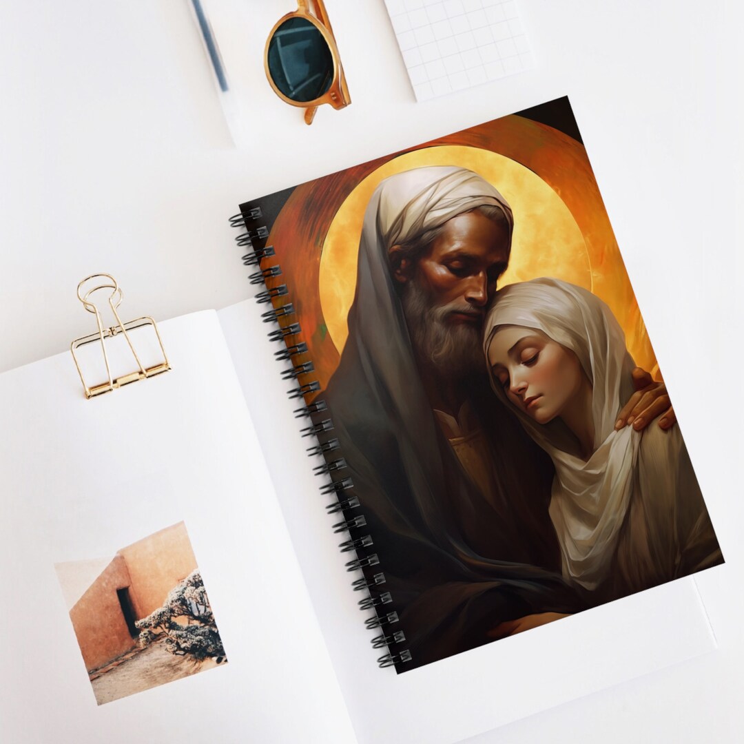 Saint Joachim and Saint Anne Journal - Sanctified Souls Art - Religious ...