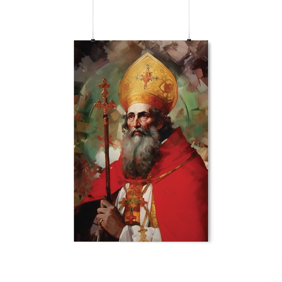 Saint Eusebius of Vercelli - Sanctified Souls Print - Multiple Sizes ...