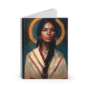 Saint Kateri Tekakwitha Journal - Sanctified Souls Art - Religious ...