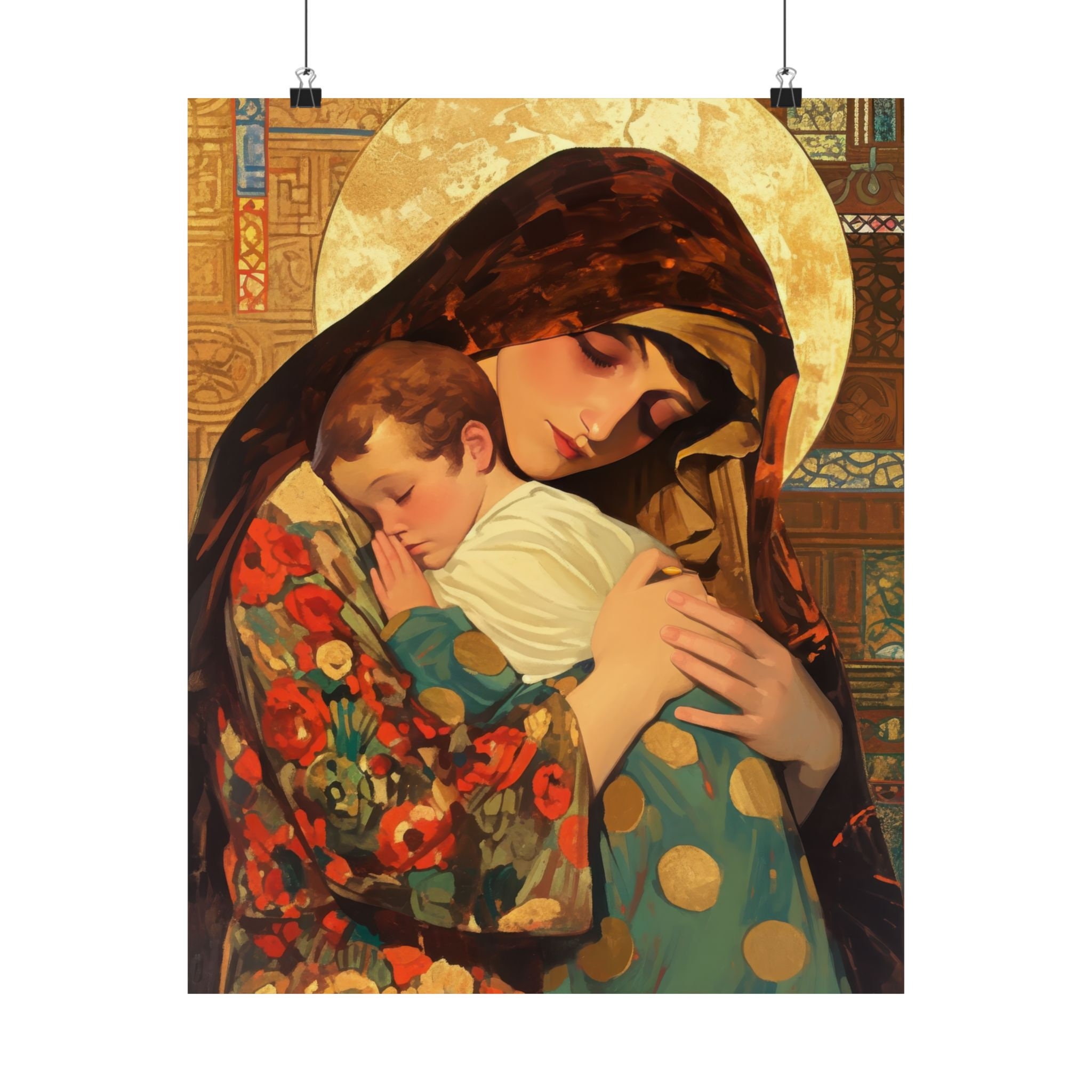 Mary, Mother of God - Divine Mother Poster Print - Sanctified Souls ...