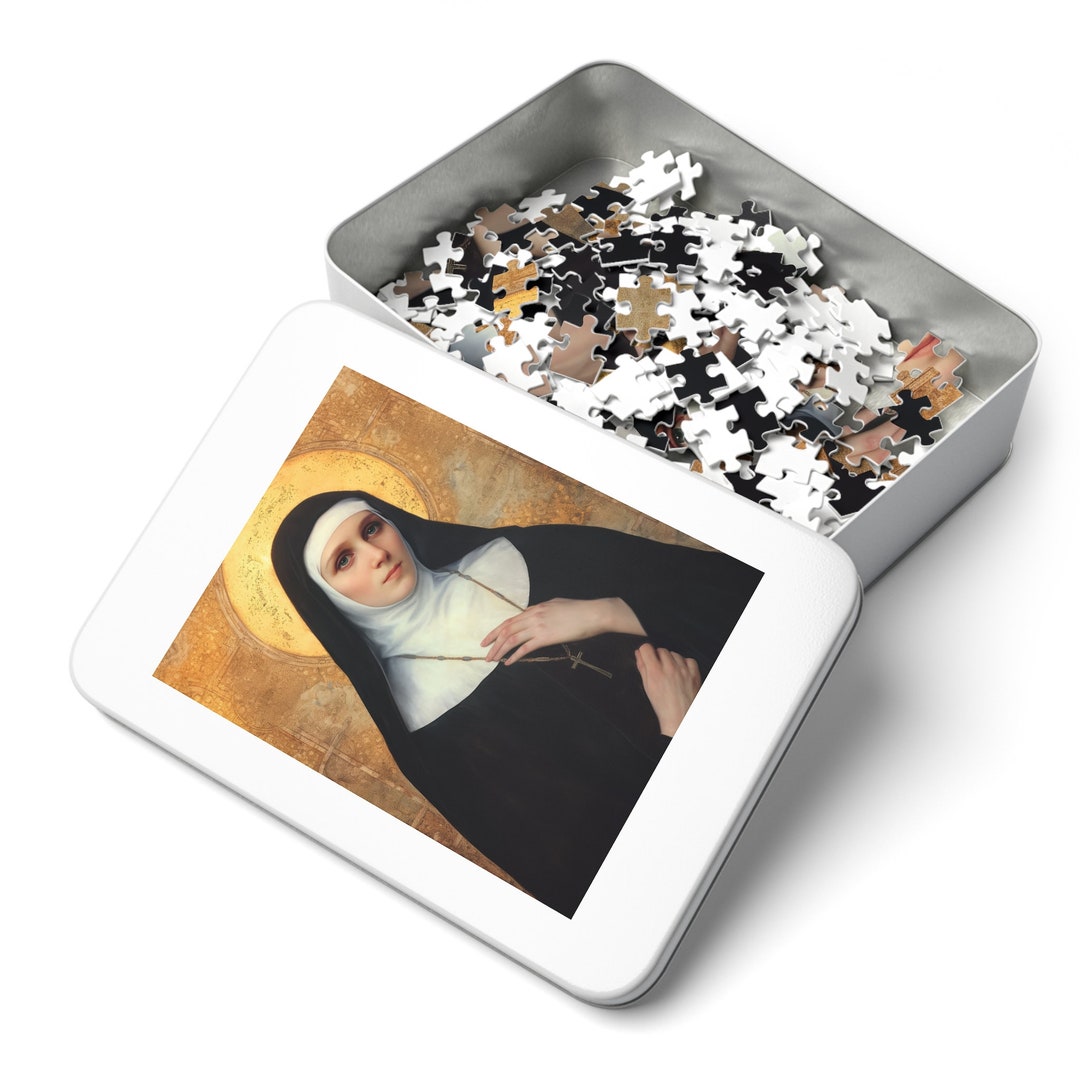 Saint Benedetta Cambiagio - Puzzle and Keepsake Tin - Religious (30 ...