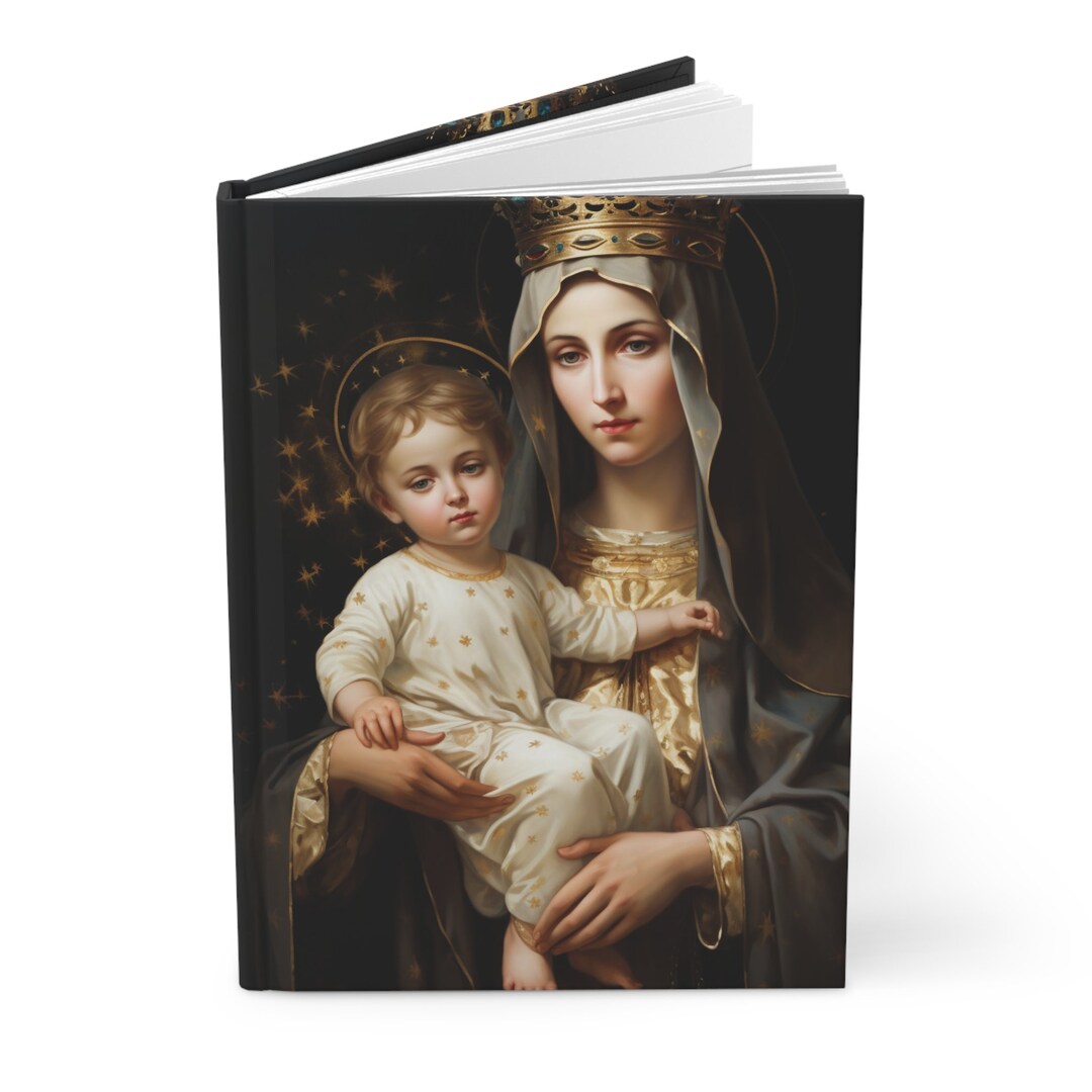 Our Lady of Mount Carmel Hardcover Lined Journal - Devotional Notebook ...