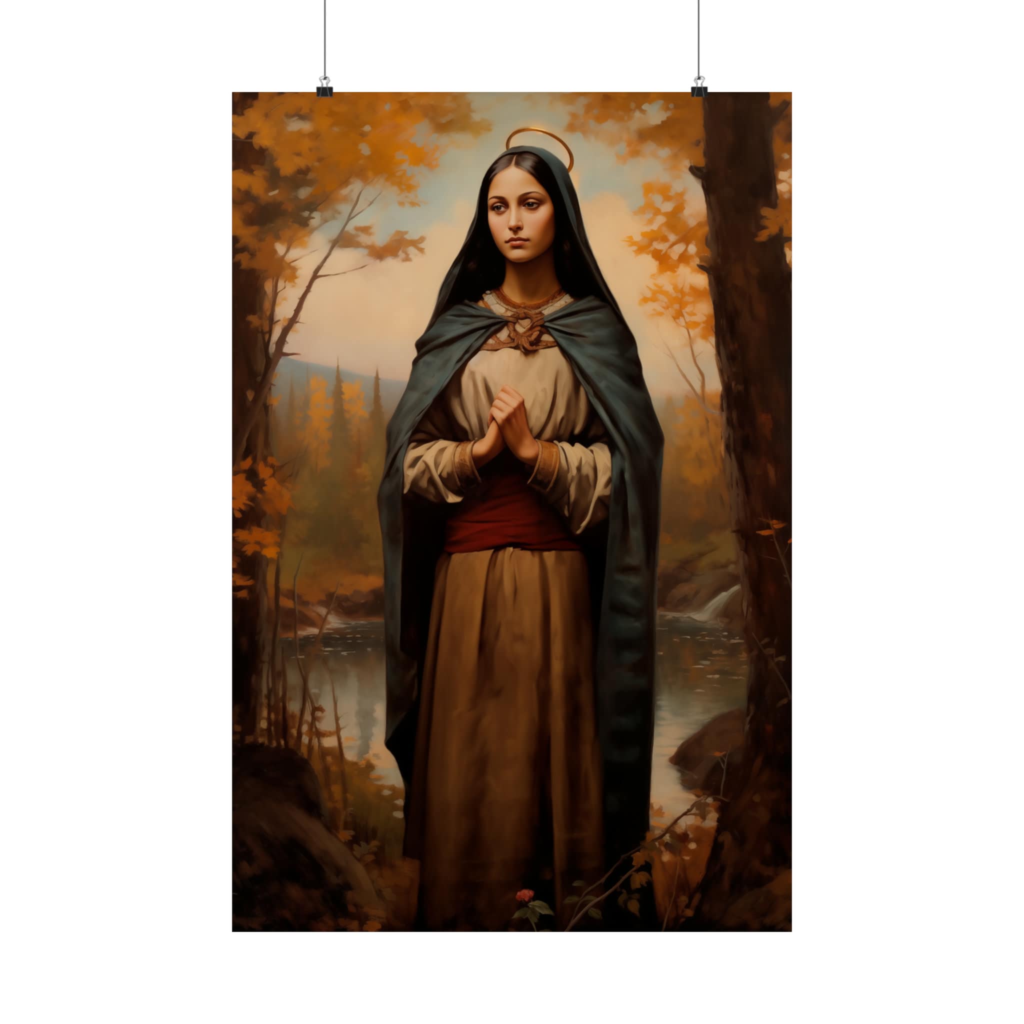Saint Kateri Tekakwitha Sanctified Souls Print Multiple Sizes Premium ...