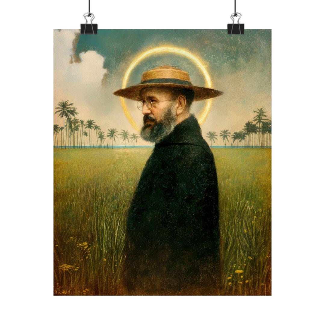 Saint Damien of Molokai - Sanctified Souls Print - Multiple Sizes ...