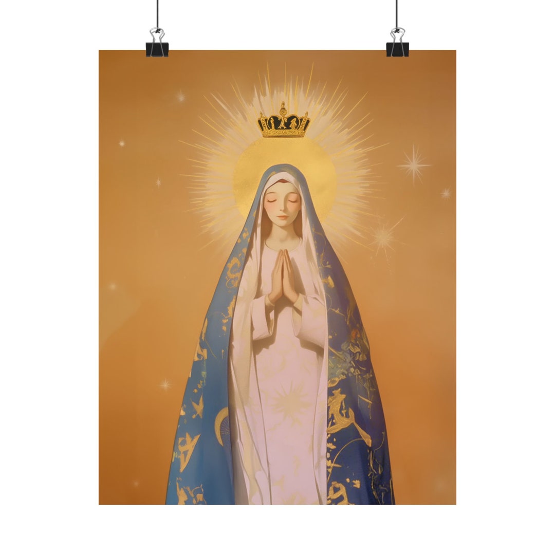 Eternal Glory : Mary's Coronation in Heaven - Sanctified Souls Print ...