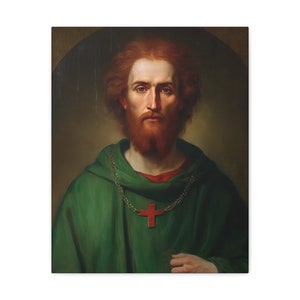 Saint Alexius of Rome - Gallery Wrapped Canvas - Sanctified Souls Print ...