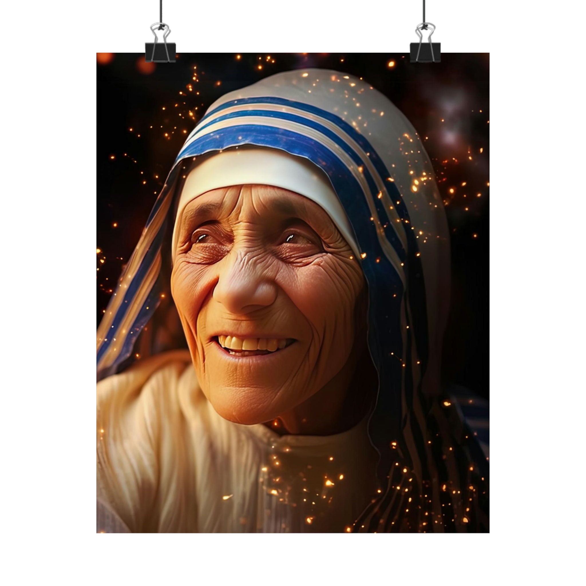 Saint Teresa of Calcutta Mother Teresa Sanctified Souls Print Multiple ...
