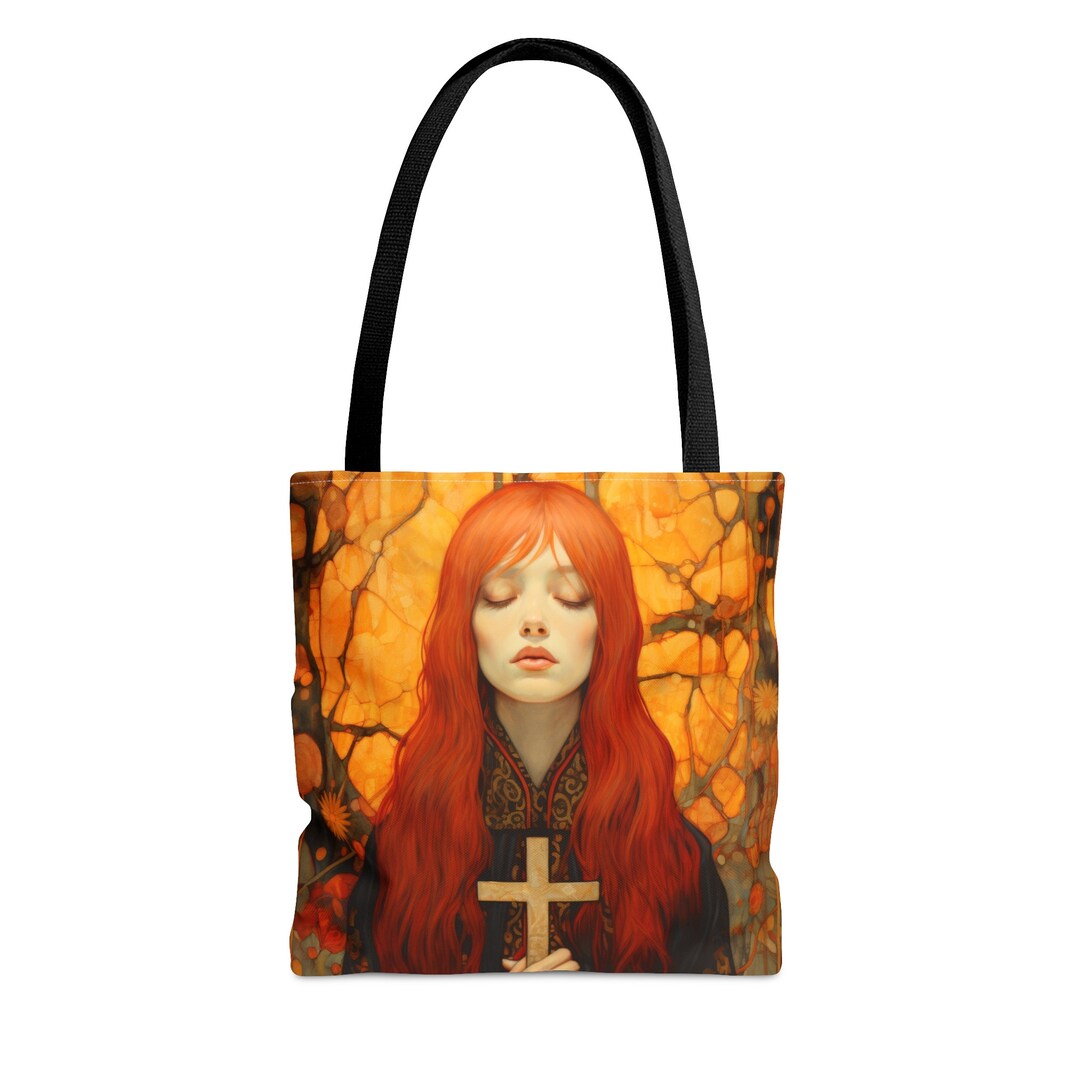 Saint Mary Magdalene Tote Bag - Large Medium Small Faith Art Bag ...