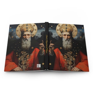 Saint Augustine of Hippo Hardcover Lined Journal - Devotional Notebook ...
