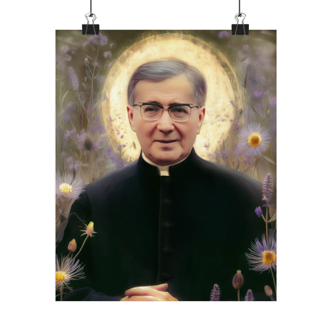 Saint Josemaría Escrivá - Sanctified Souls Print - Multiple Sizes ...