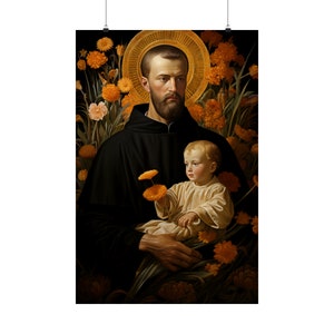Saint Cajetan - Sanctified Souls Print - Multiple Sizes - Premium Matte ...
