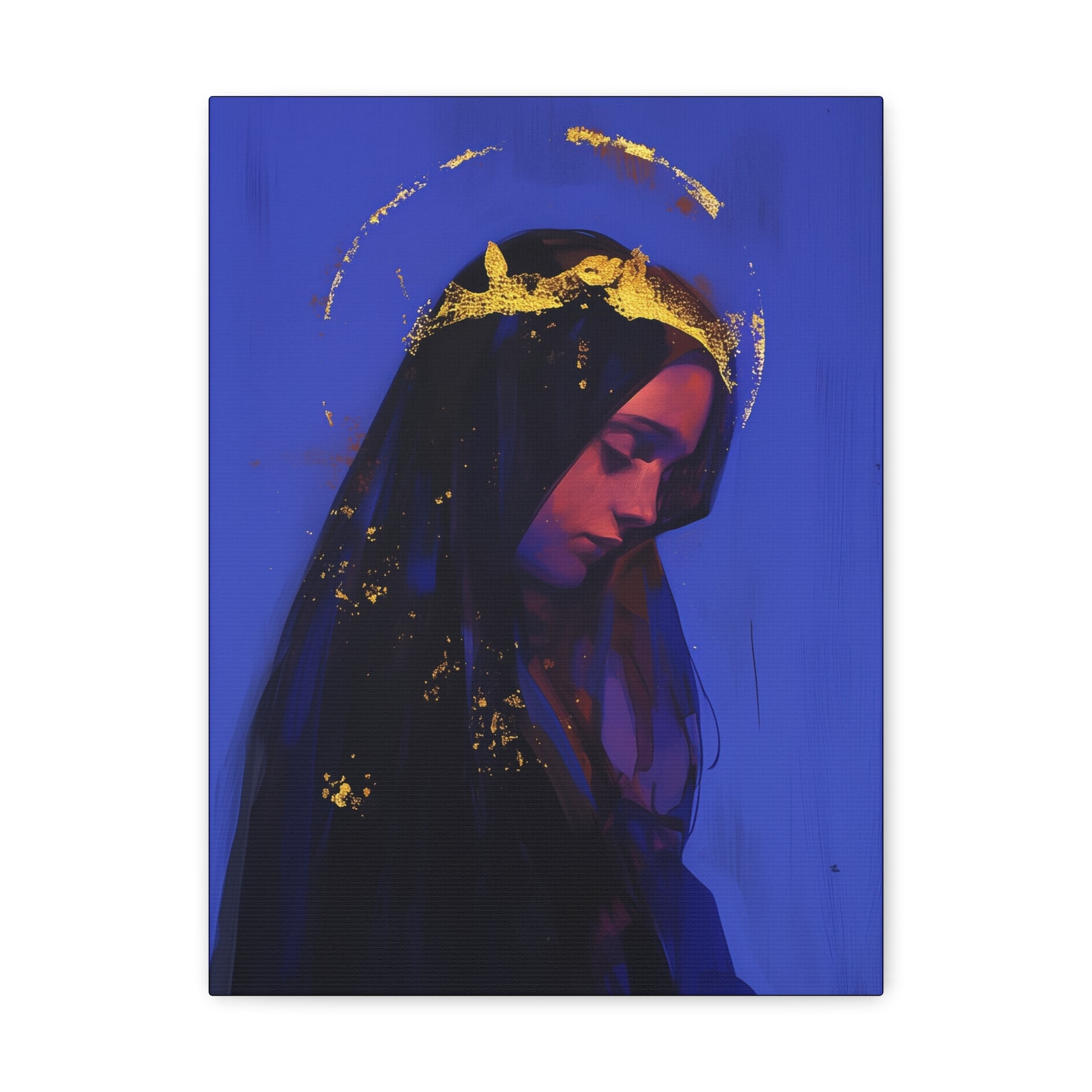 Mary, Mother of God - Queen of Heaven and Earth - Gallery Wrapped ...