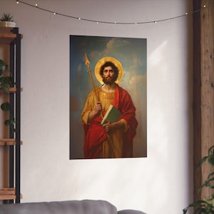 Saint Thomas the Apostle Poster Print - Sanctified Souls Print ...
