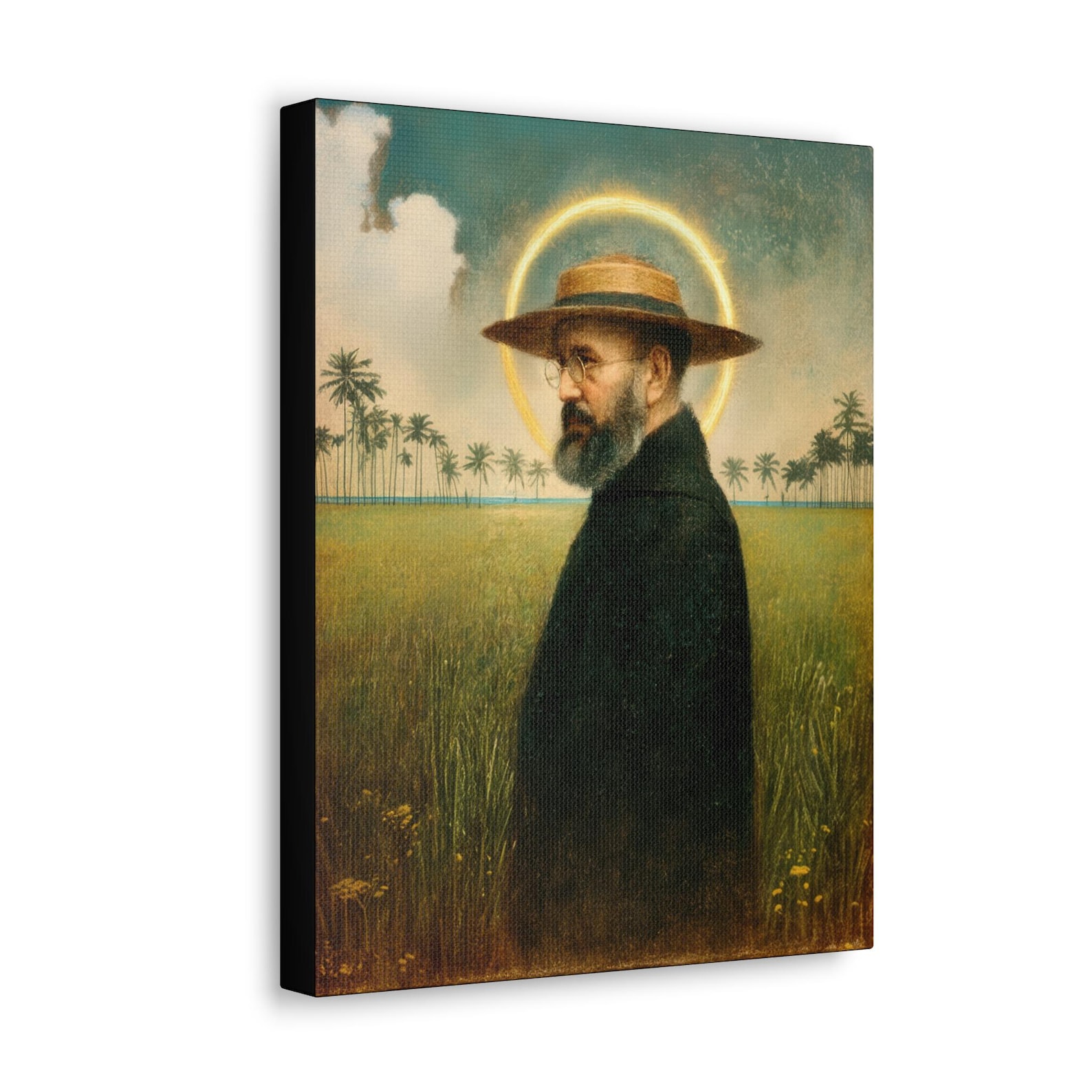 Saint Damien of Molokai - Museum Wrapped Canvas - Sanctified Souls ...