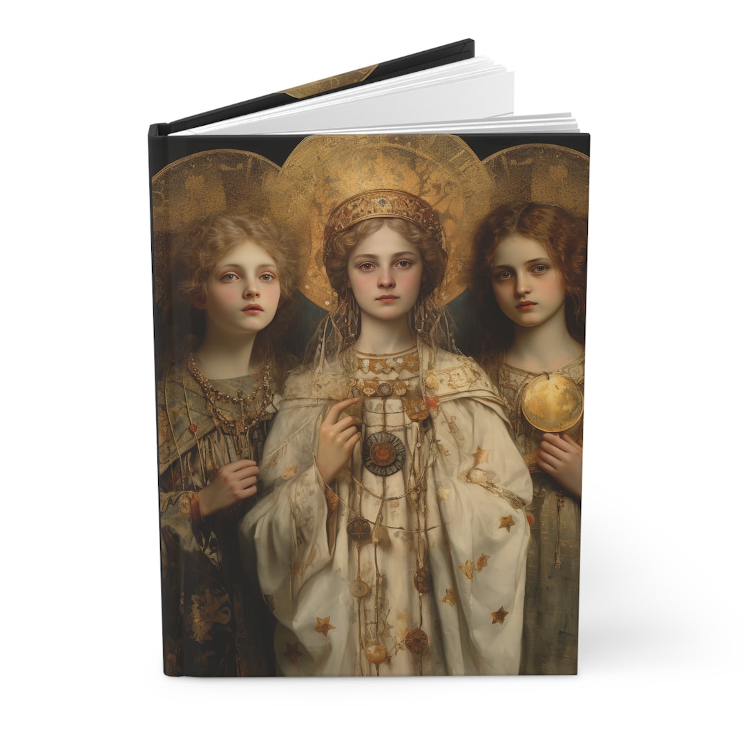 Saints Faith, Charity and Hope Hardcover Lined Journal - Devotional ...