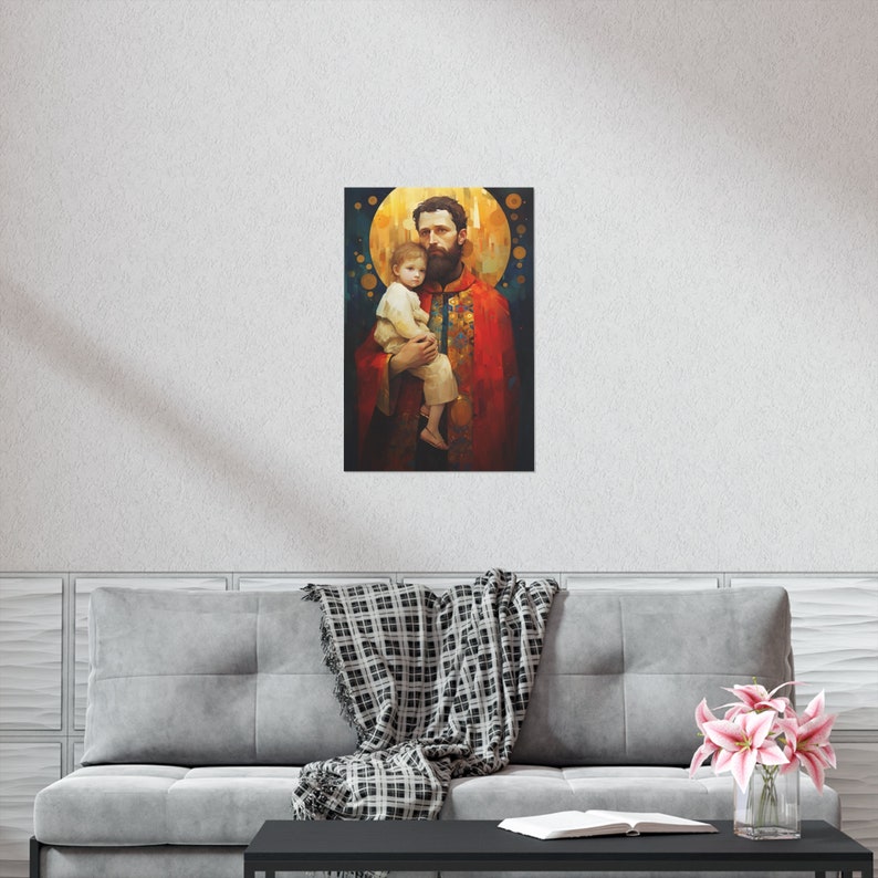 Saint Christopher - Sanctified Souls Print - Multiple Sizes - Premium ...