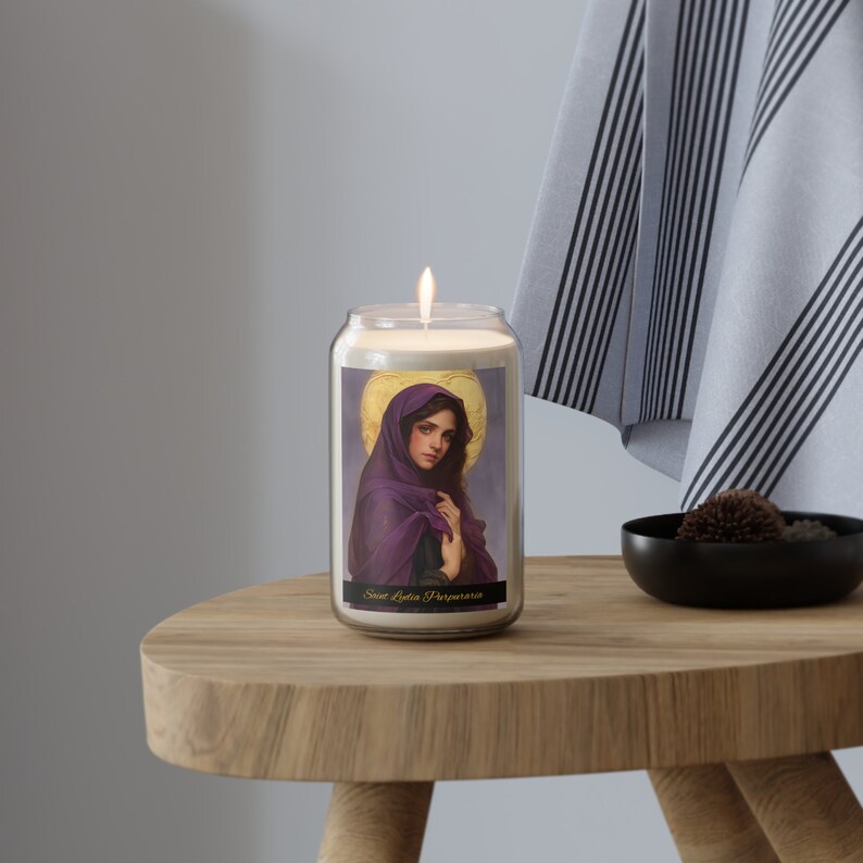 Saint Lydia Purpuraria / Lydia of Thyatira - Scented Prayer Candle, 13 ...