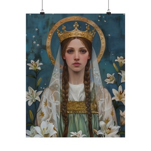 Saint Isabel of France Sanctified Souls Print Multiple Sizes Premium ...