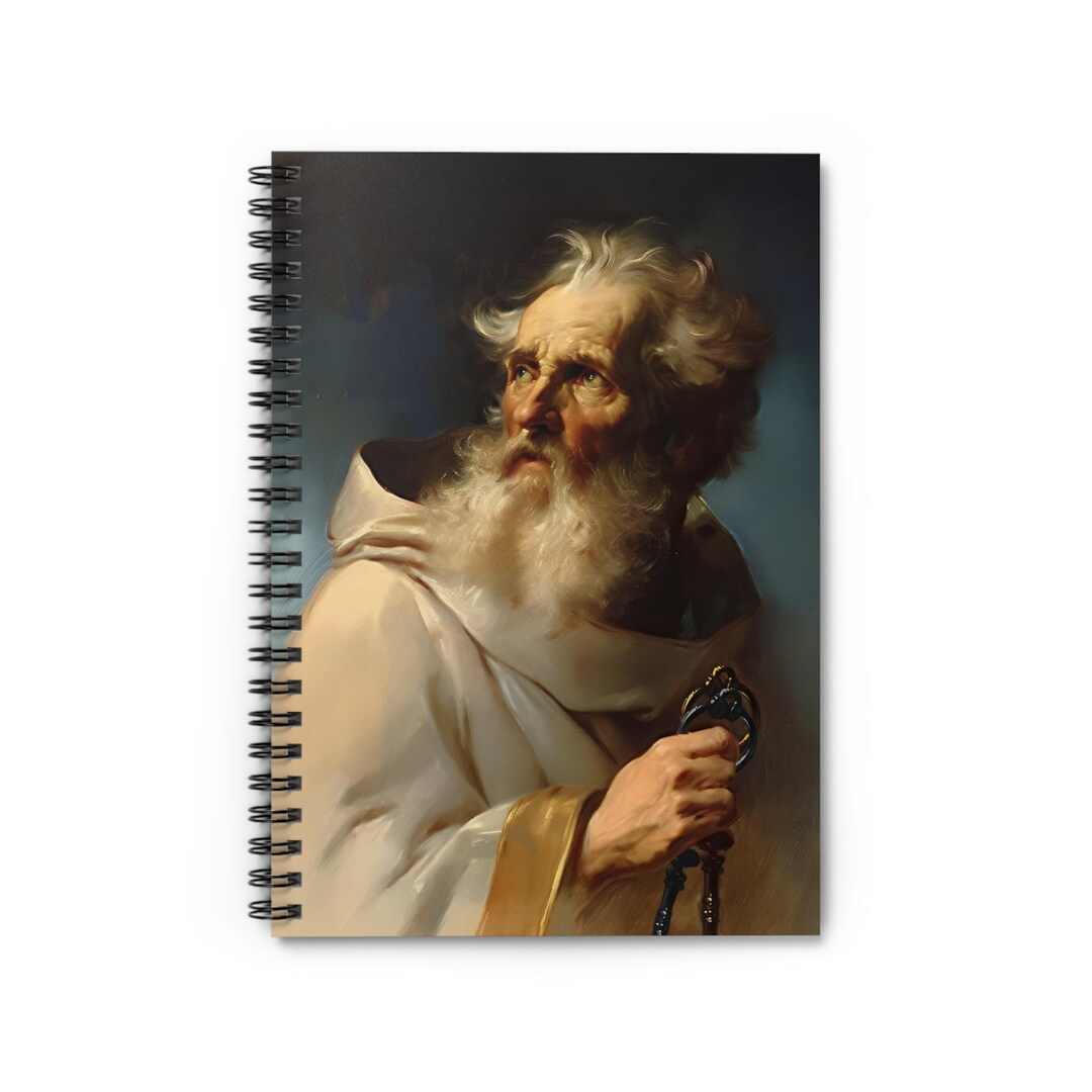 Saint Peter the Apostle - Sanctified Souls Art - Religious - Spiral ...