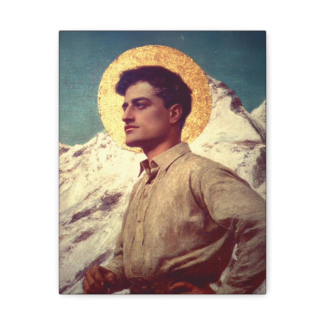 Saint Pier Giorgio Frassati - Museum Wrapped Canvas - Sanctified Souls ...