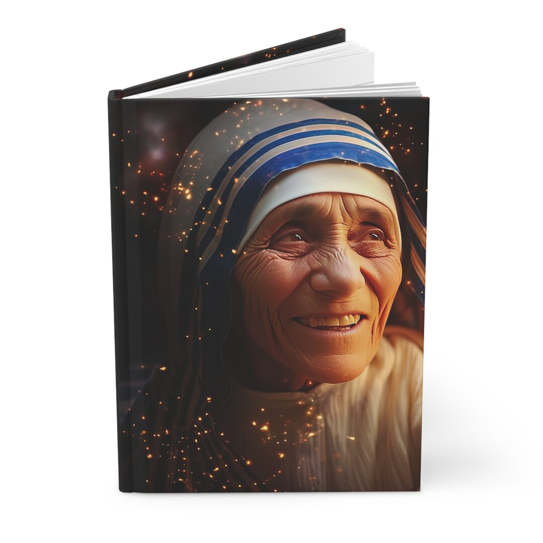 Saint Teresa of Calcutta Hardcover Lined Journal - Devotional Notebook ...