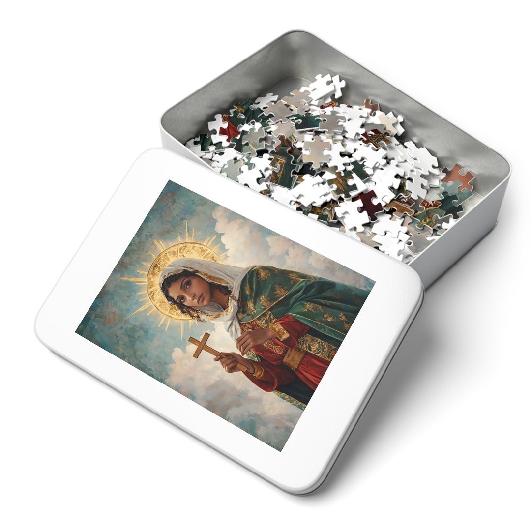 Saint Claudia - Puzzle and Keepsake Tin - Religious (30, 110, 252, 500 ...