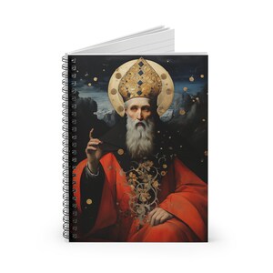 Saint Augustine of Hippo Journal - Sanctified Souls Art - Religious ...