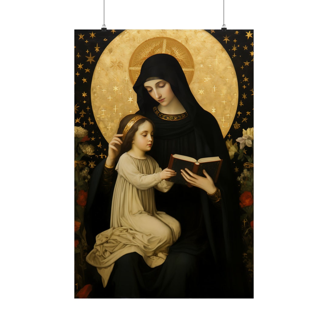 Saint Marcellina - Sanctified Souls Print - Multiple Sizes - Premium ...