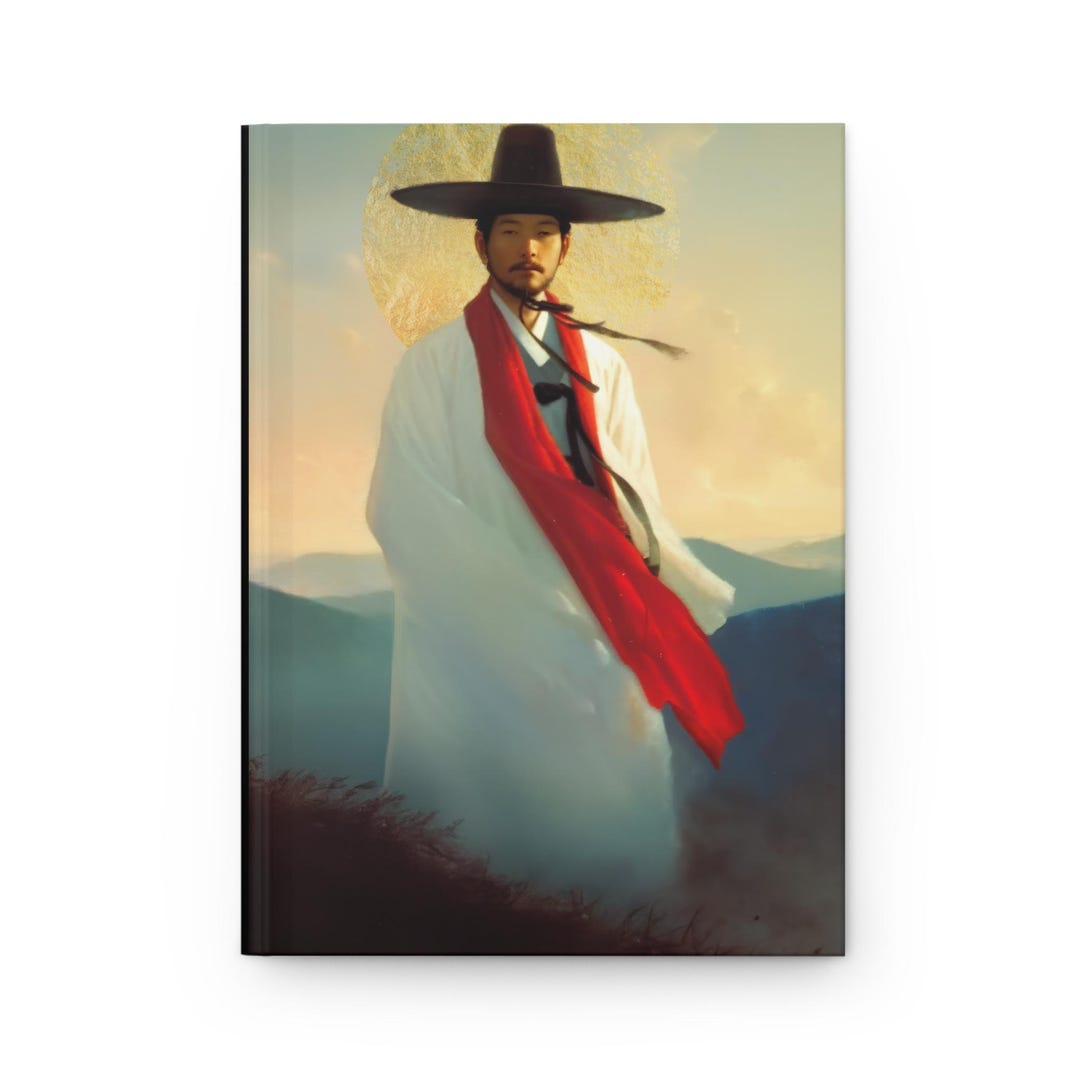 Saint Andrew Kim Taegon Hardcover Lined Journal - Devotional Notebook ...