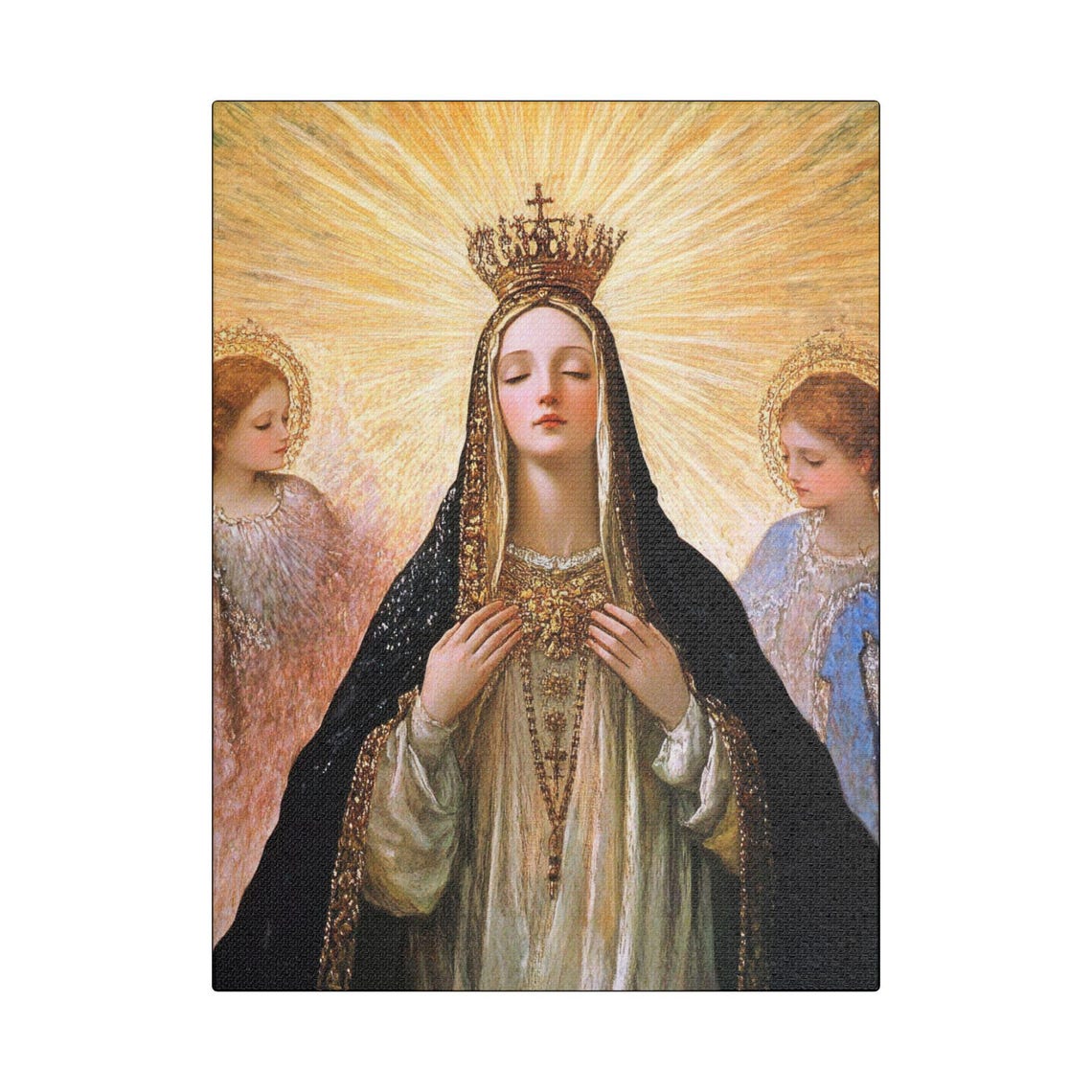 Divine Majesty: the Crowning of the Queen of Heaven - Gallery Wrapped ...