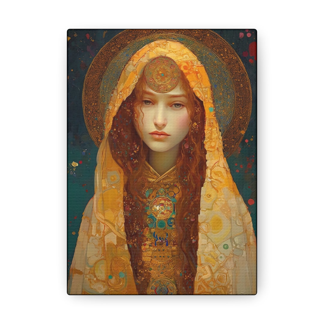 Saint Mary Magdalene Canvas Print - Multiple Sizes - Catholic Home Art ...