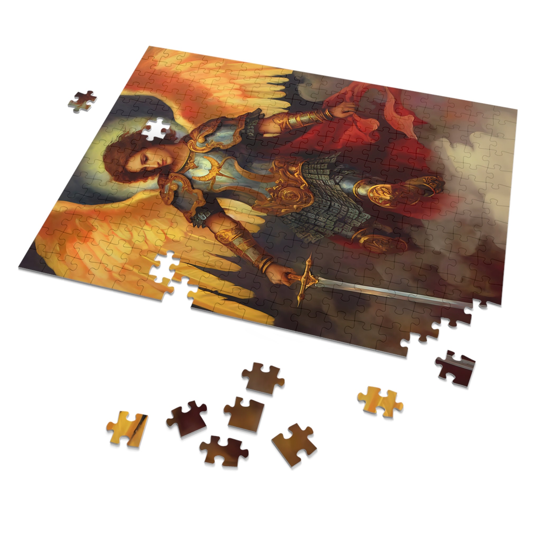 Saint Michael the Archangel - Puzzle and Keepsake Tin - Religious ...