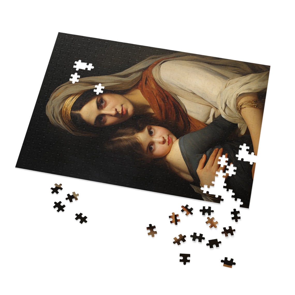 Saint Anne Mother to Mary the Blessed Virgin - Puzzle and Keepsake Tin ...