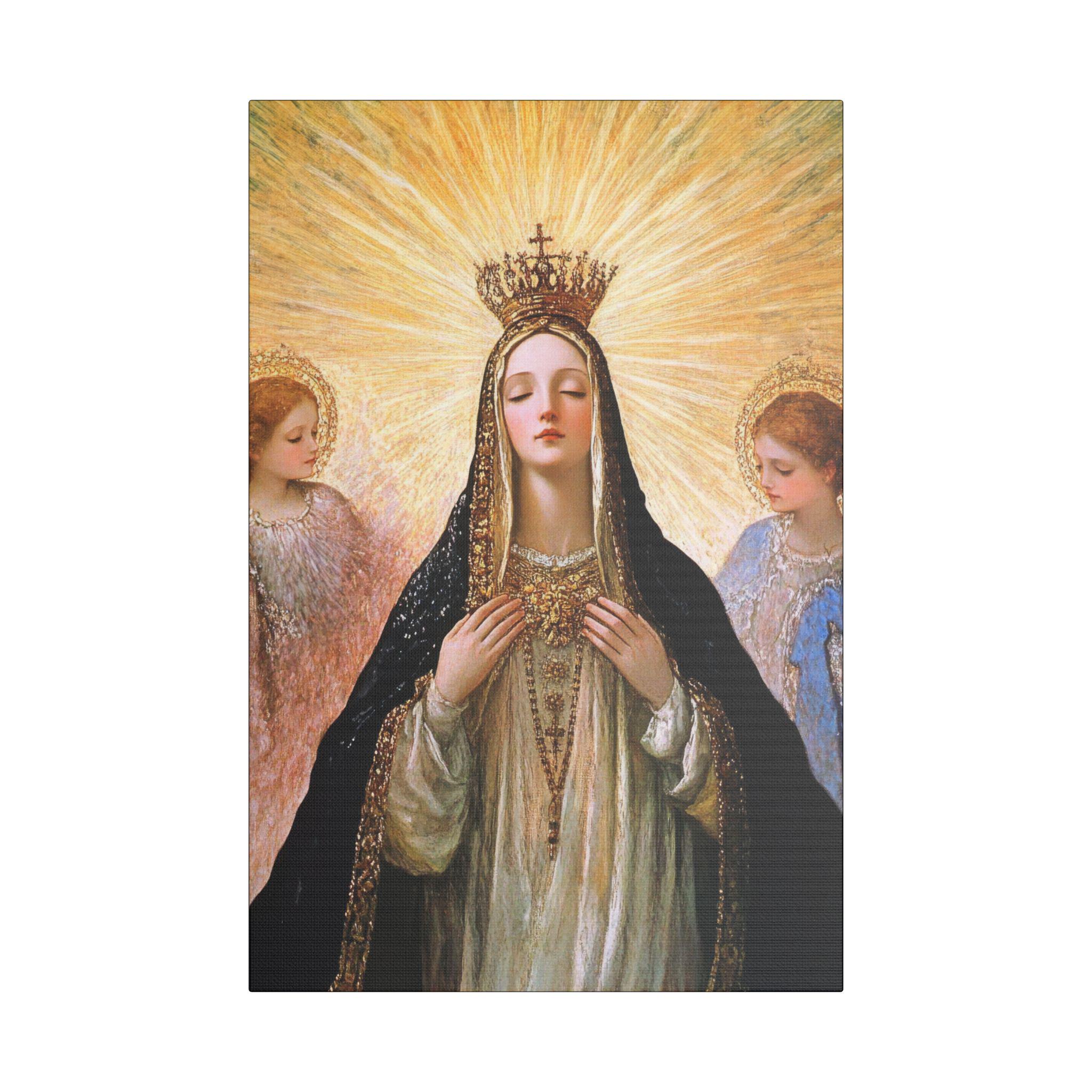 Divine Majesty: the Crowning of the Queen of Heaven - Gallery Wrapped ...