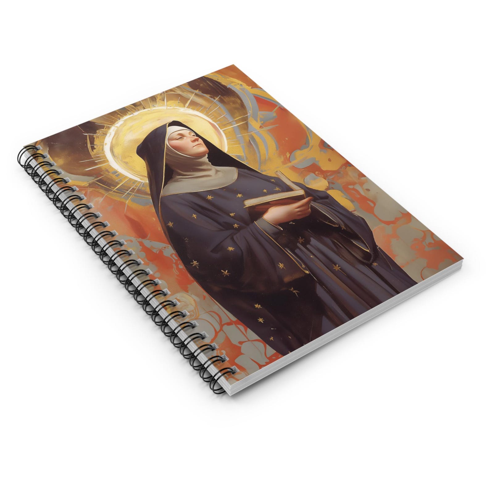 Saint Monica of Hippo - Sanctified Souls Art - Religious - Spiral ...