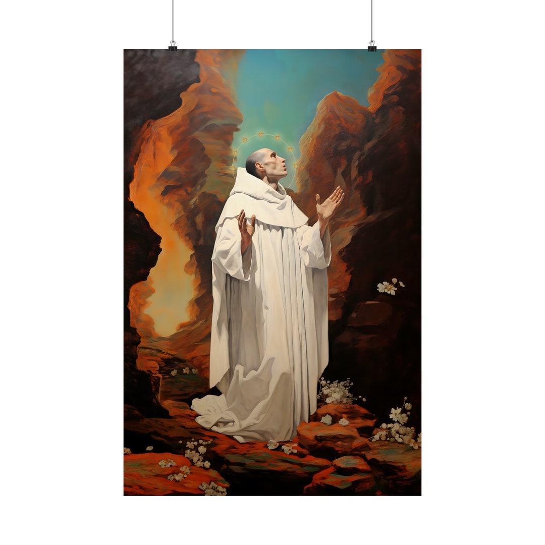 Saint Bruno Print - Sanctified Souls Print - Multiple Sizes - Premium ...