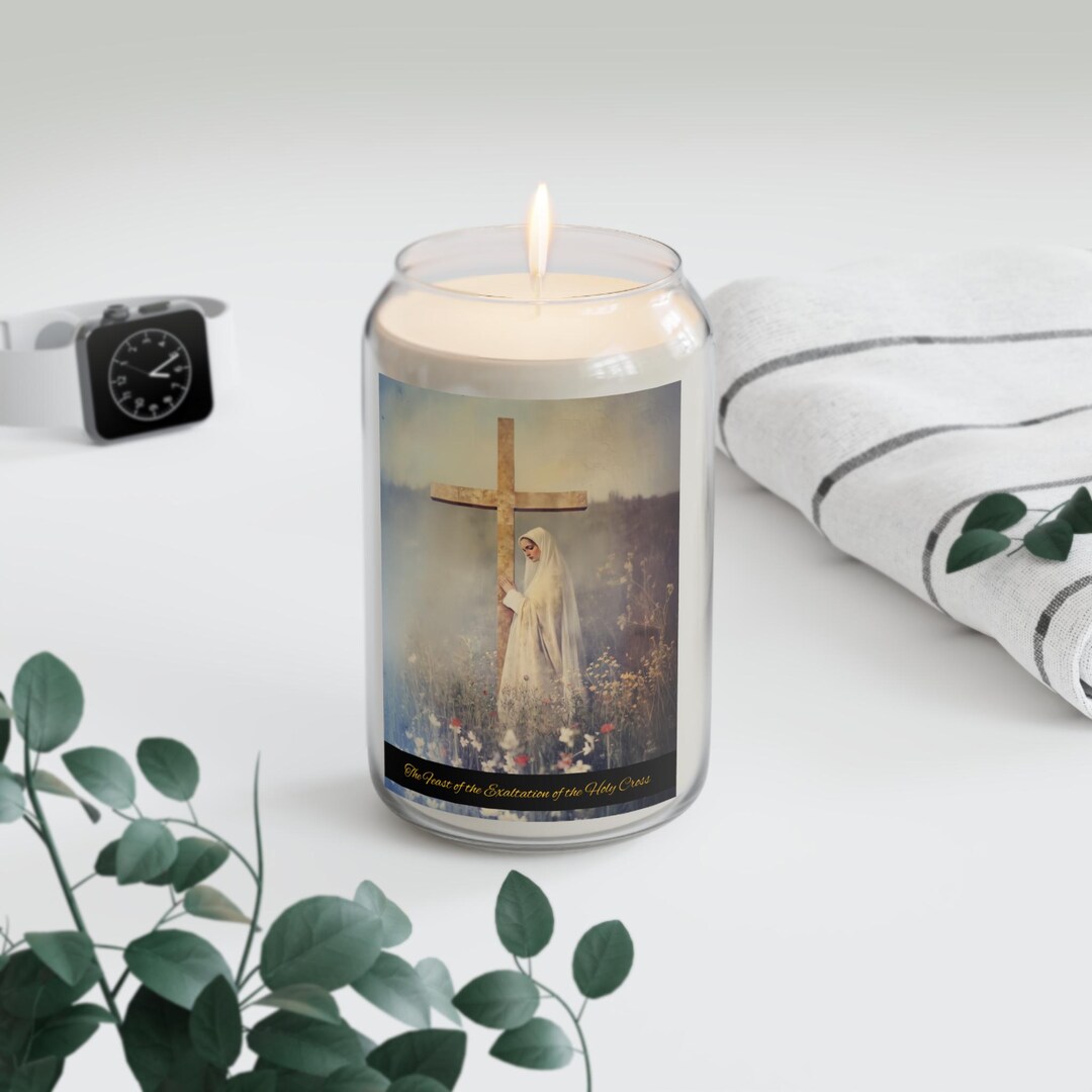 The Feast of the Exaltation of the Holy Cross - Scented Prayer Candle ...