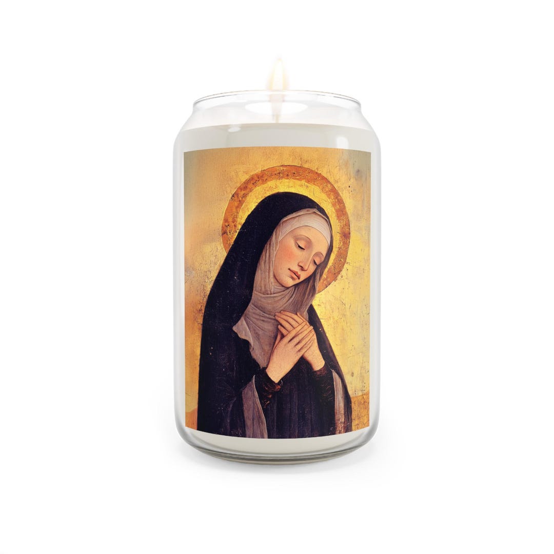Saint Syncletica of Alexandria - Desert Mother - Scented Prayer Candle ...