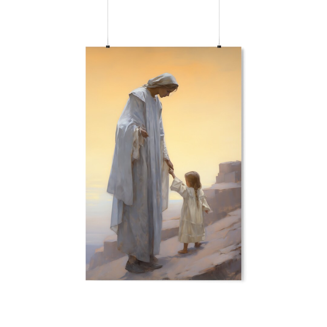 Saint Anne Print - Sanctified Souls Print - Multiple Sizes - Premium ...