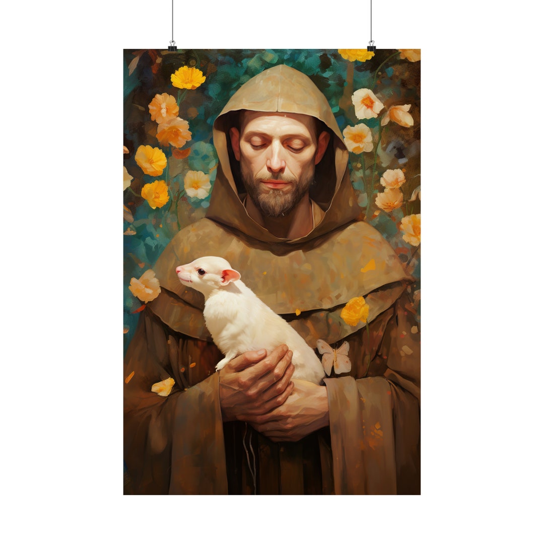 Saint Francis of Assisi - Sanctified Souls Print - Multiple Sizes ...
