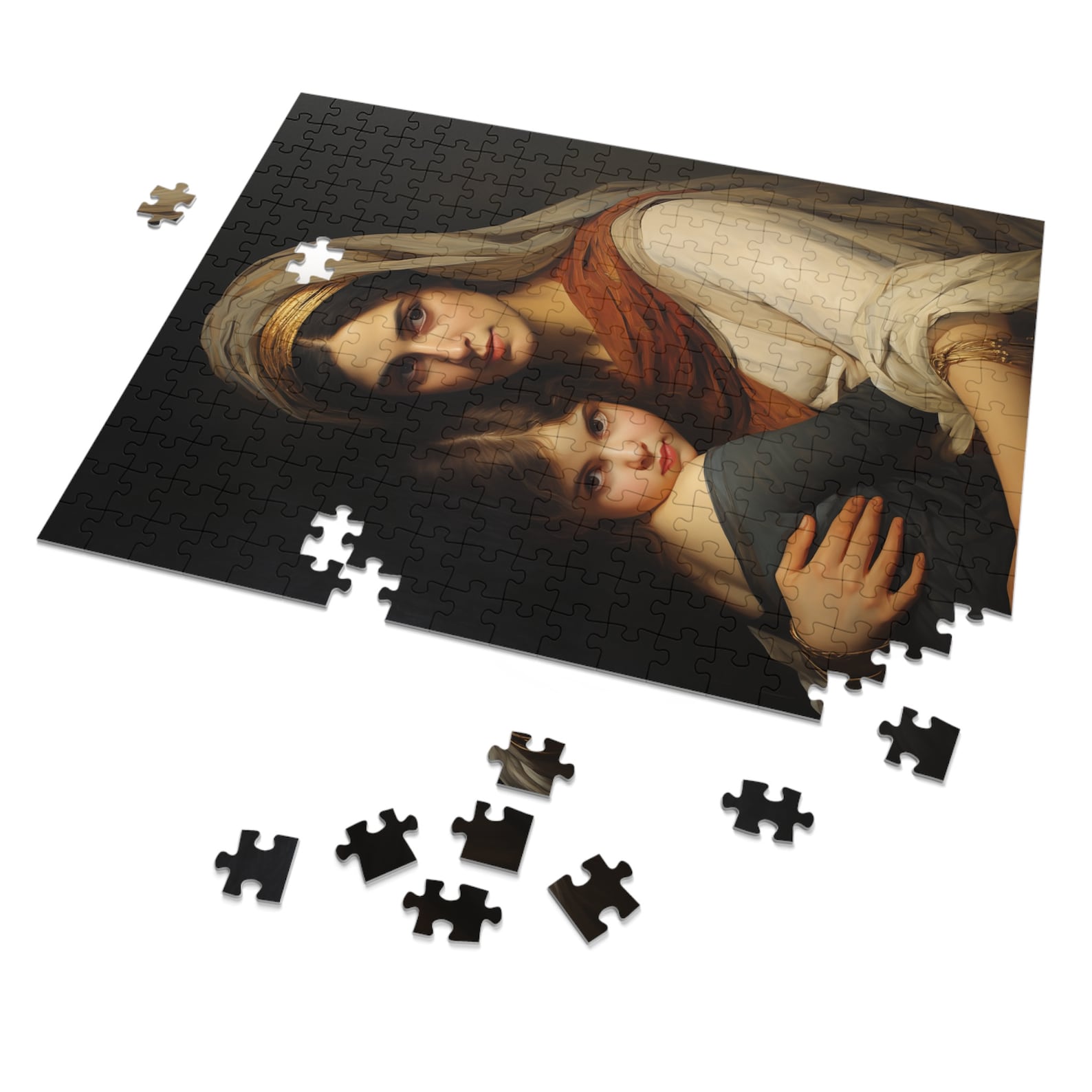 Saint Anne Mother to Mary the Blessed Virgin - Puzzle and Keepsake Tin ...